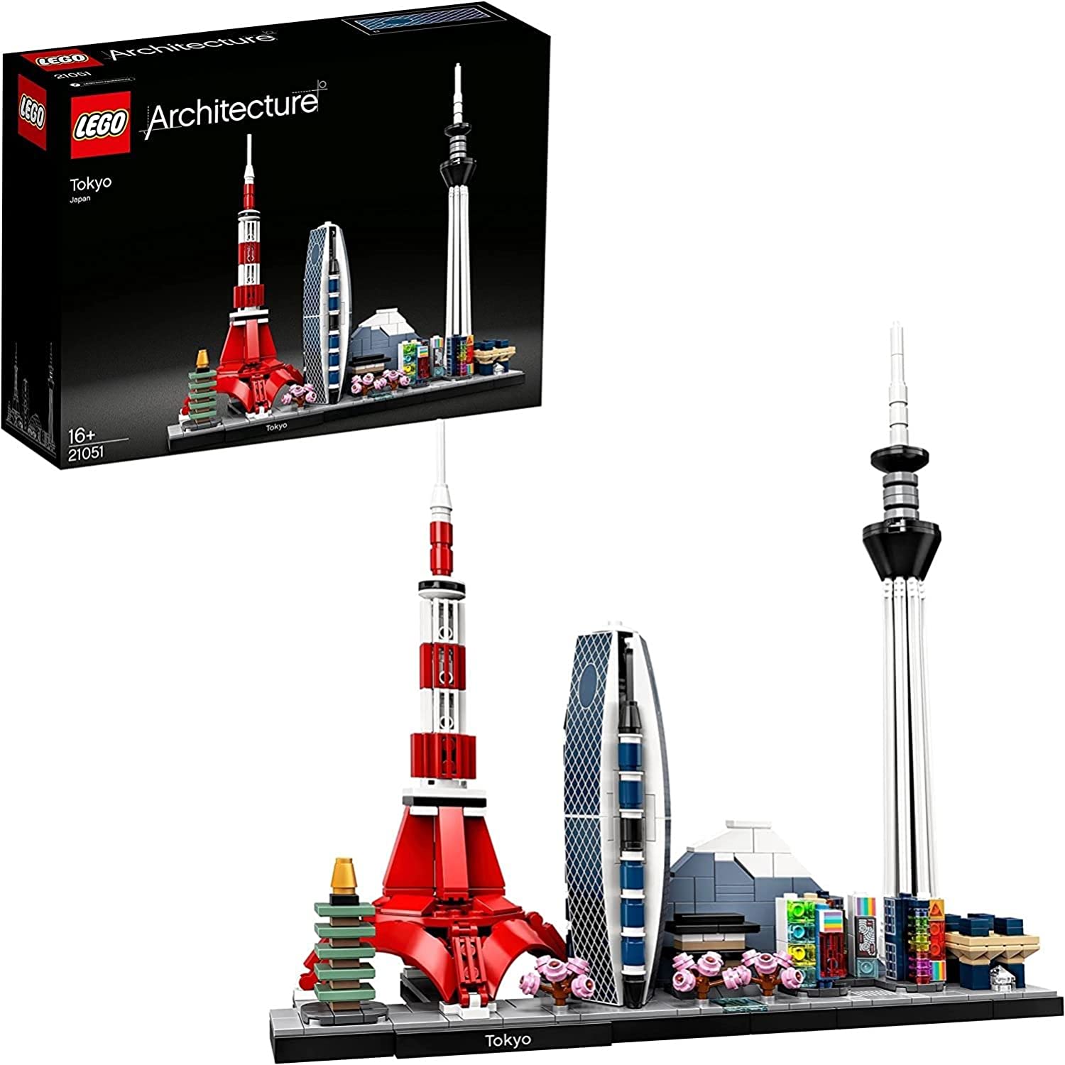 [LEGO] Tokyo Skyline 3D Model - Bin3aiah Travel